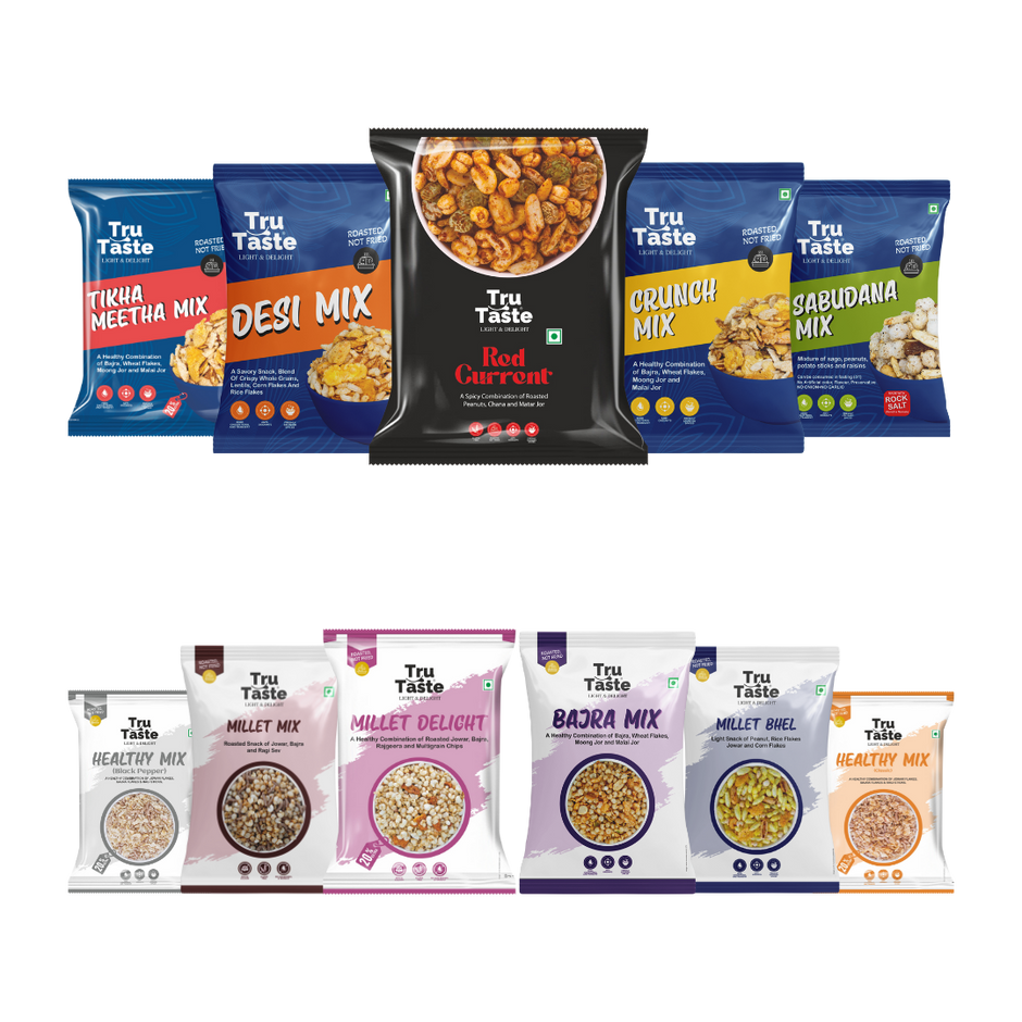 TruTaste | Healthy Millet Snacks, 100% Roasted Snacks and Namkeen